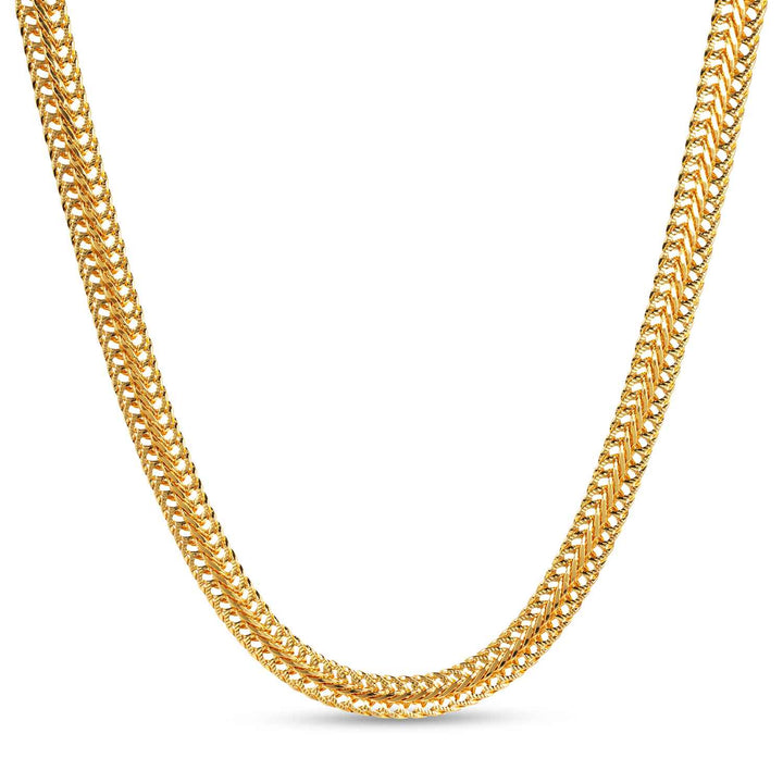 Thick Gold Chains handmade recycled jewellery by Amadeus